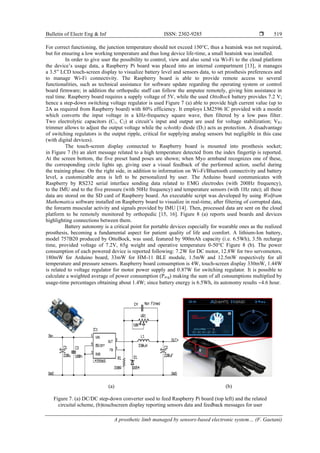 A prosthetic limb managed by sensors-based electronic system ...