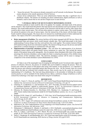 An IoT Based Patient Health Monitoring System | PDF