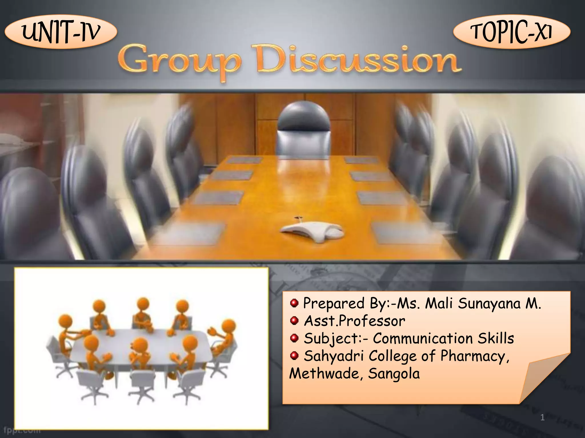 Group Discussion | PPT