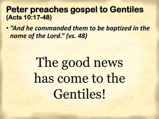 Acts; Chapter 11 | PPT