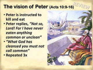 Acts; Chapter 11 | PPT | Christianity | Religion & Spirituality