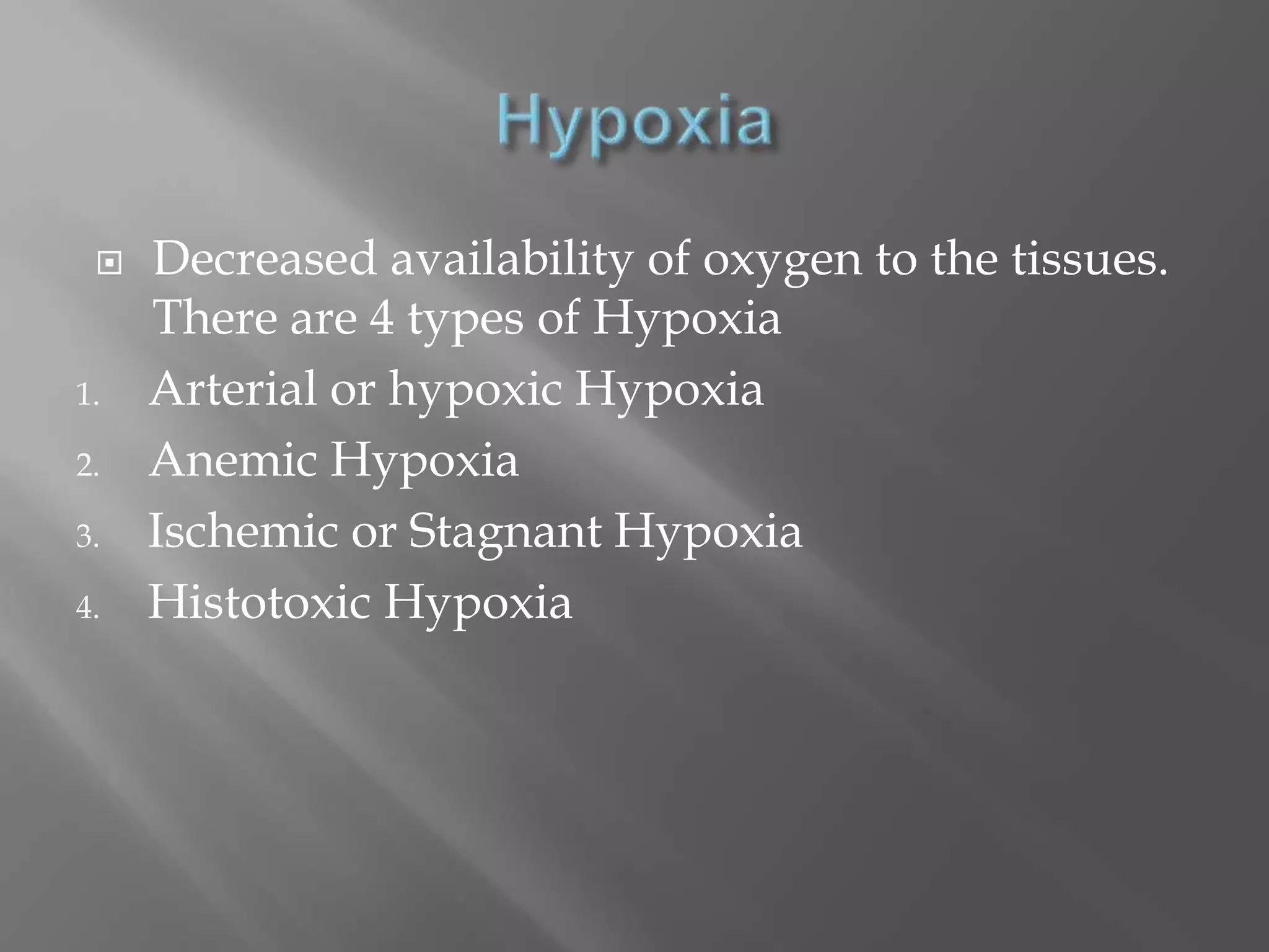 Abnormal Types of Breathing, Hypoxia, Cyanosis, Asphyxia | PPTX