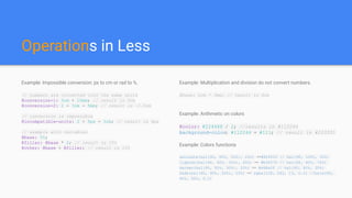 CSS Less framework overview, Pros and Cons | PPT