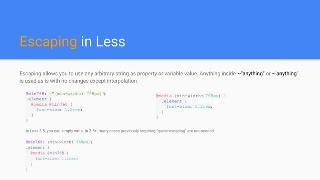 CSS Less framework overview, Pros and Cons | PPT
