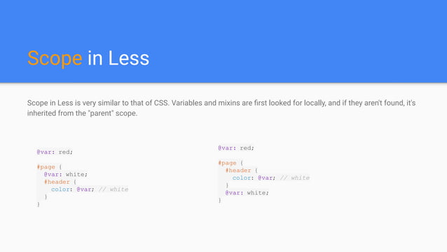 CSS Less framework overview, Pros and Cons | PPT