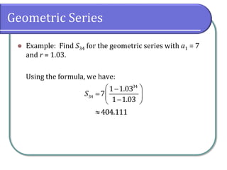 11.3 Geometric Sequences and Series | PDF | Science