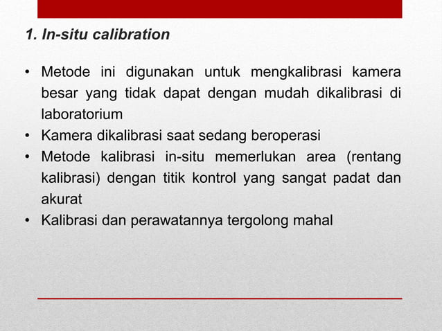 Cara Kalibrasi Kamera Fotogrametri Dalam Pekerjaan Survei | PPT
