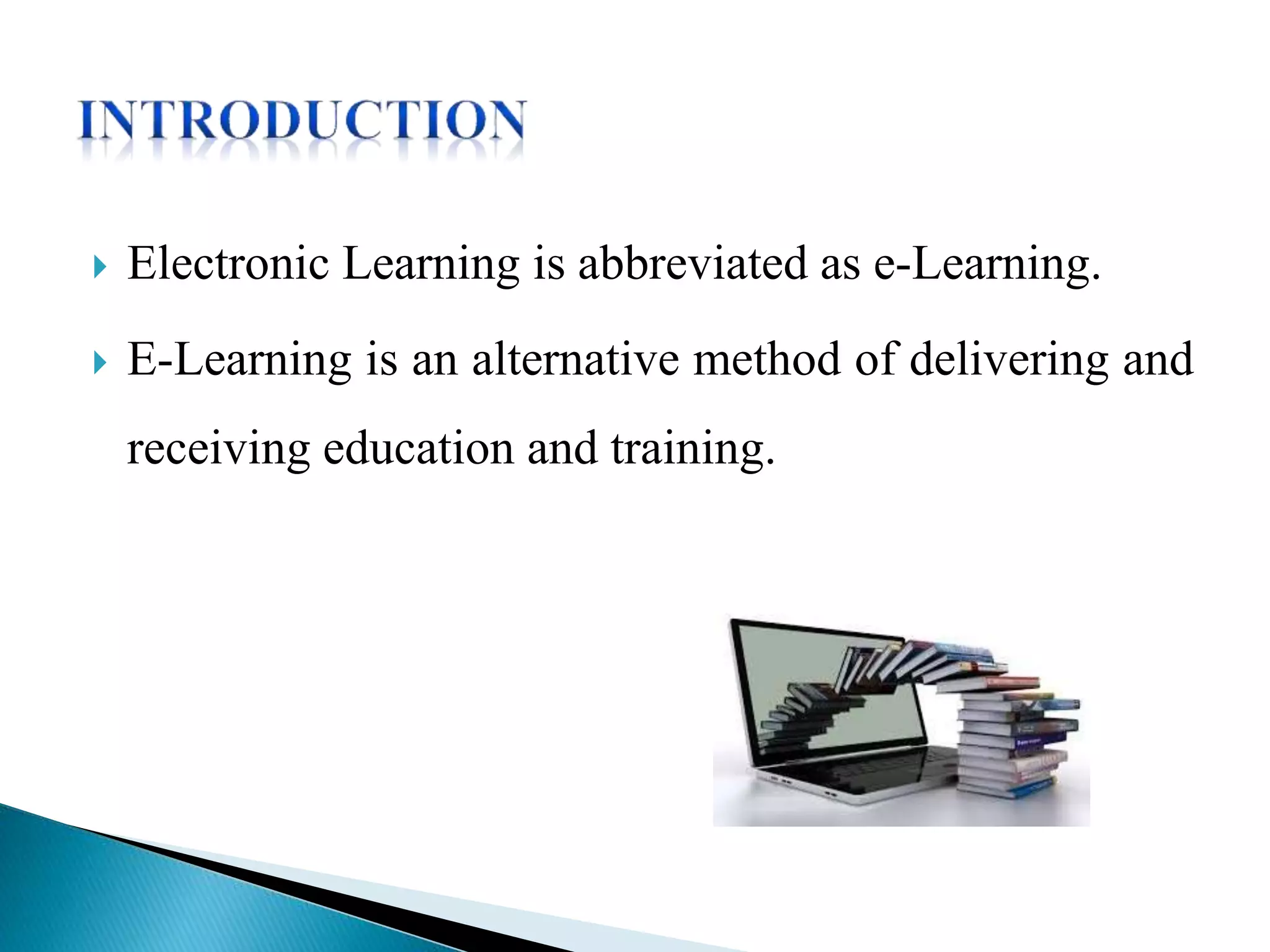 Introduction to E-Learning - R.D.Sivakumar | PPT