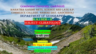 Wind - Types of Wind | PPT