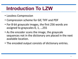 11. lzw coding | PPTX