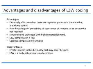 11. lzw coding | PPTX