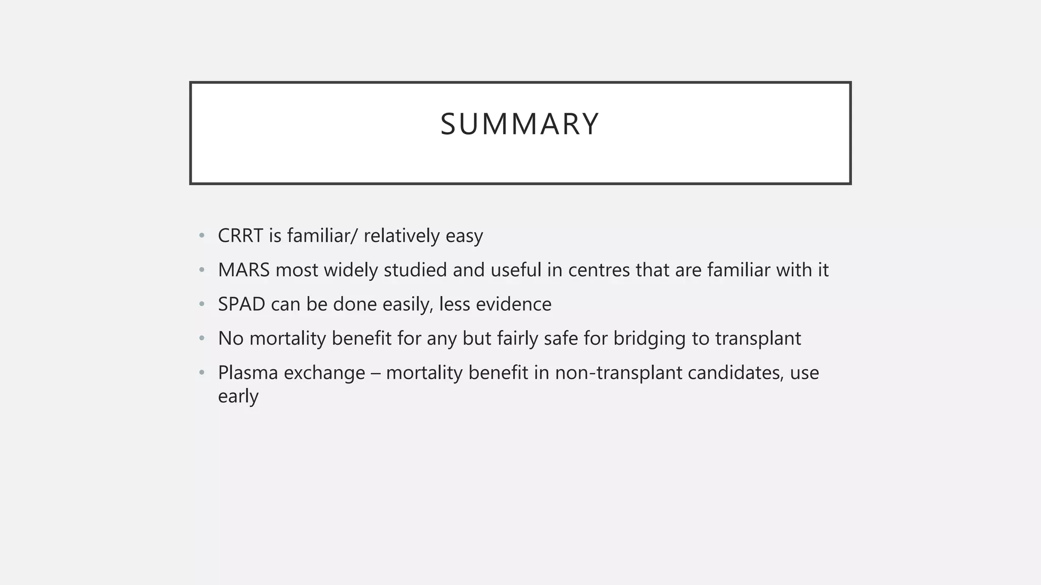 Advanced support of Acute Liver Injury | PPTX