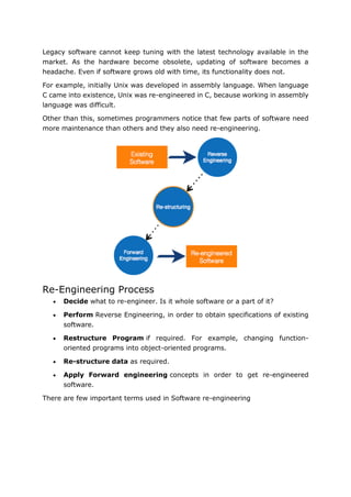 SWE-401 - 11. Software maintenance overview | PDF