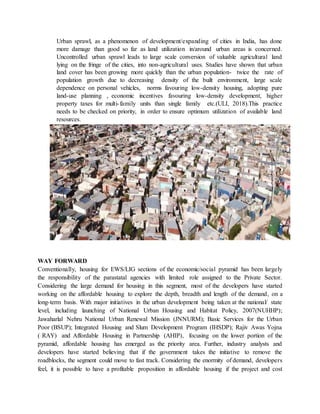 Affordable housing for all in india- Issues and Options | DOCX