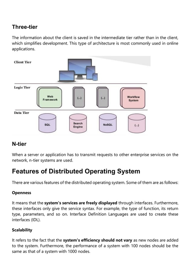 CSI-503 - 11.Distributed Operating System | PDF