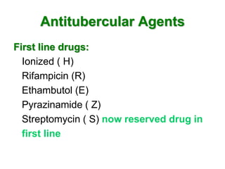 Antitubercular drugs | PPT
