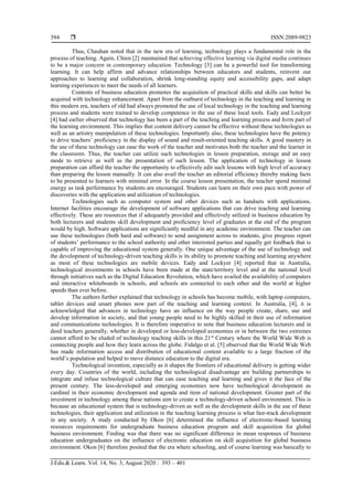 Technology-driven teaching skills’need of business education lecturers ...