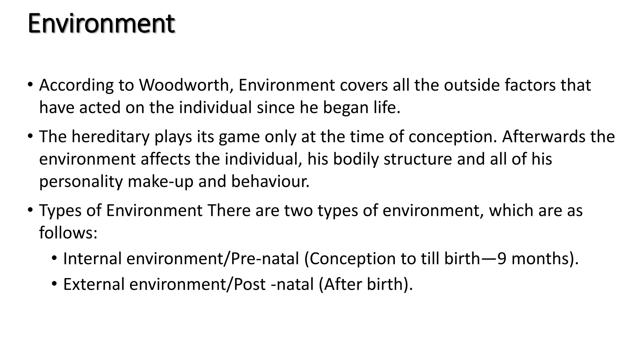 HEREDITY & ENVIRONMENT - Psychology .pptx