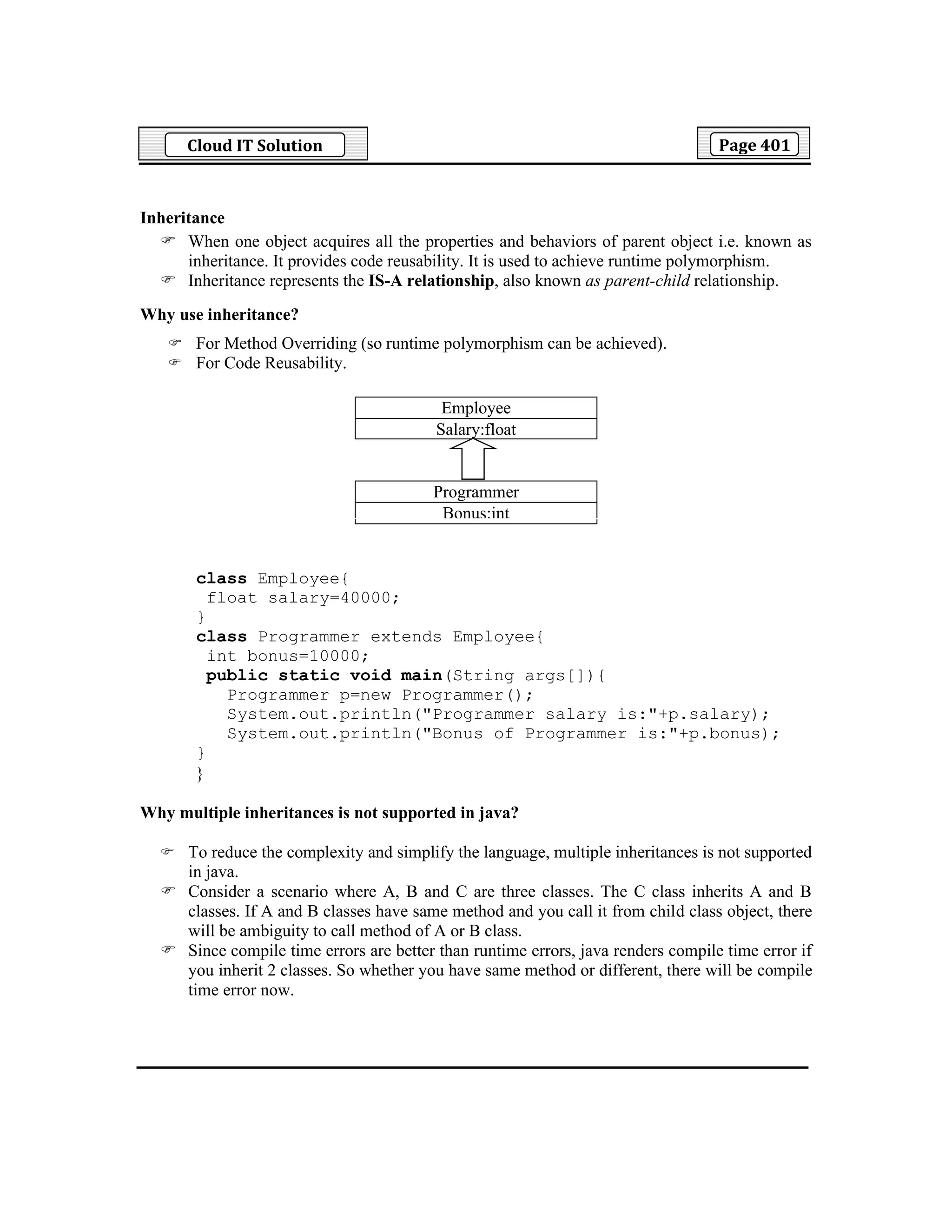 11 Object Oriented Programming Pdf