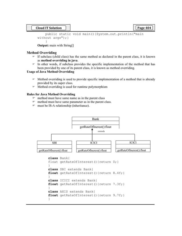 11 Object Oriented Programming Pdf