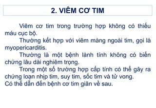 11. ECG VIÊM CƠ TIM - MÀNG NGOÀI TIM.ppt