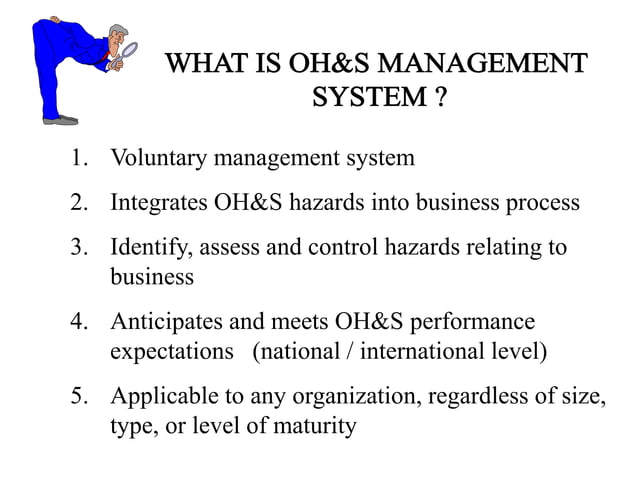 11. CHAPTER 2.0 OHS MANAGEMENT SYSTEM.pdf | Human Resources | Business