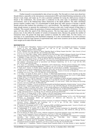Multi-threaded approach in generating frequent itemset of Apriori algorithm based on trie data ...