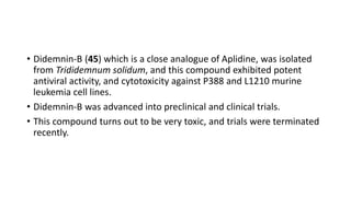 11. Marine Peptides and Related Compounds in Clinical Trials.pptx