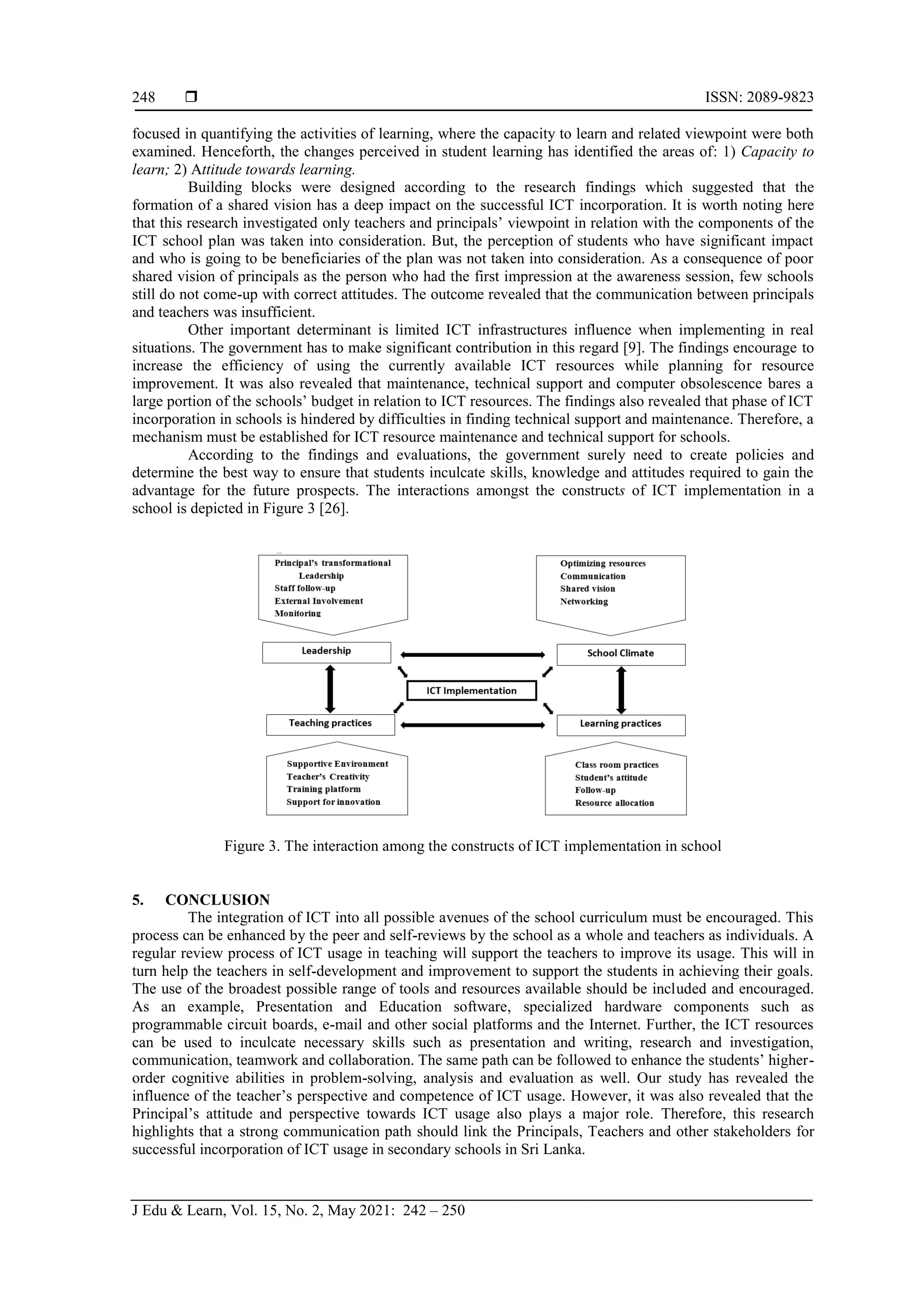 Identification of a framework for implementing ICT in Sri Lankan ...
