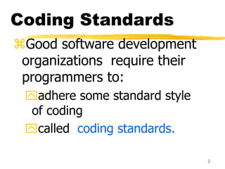11. Lecture 19 Code standards and review.ppt