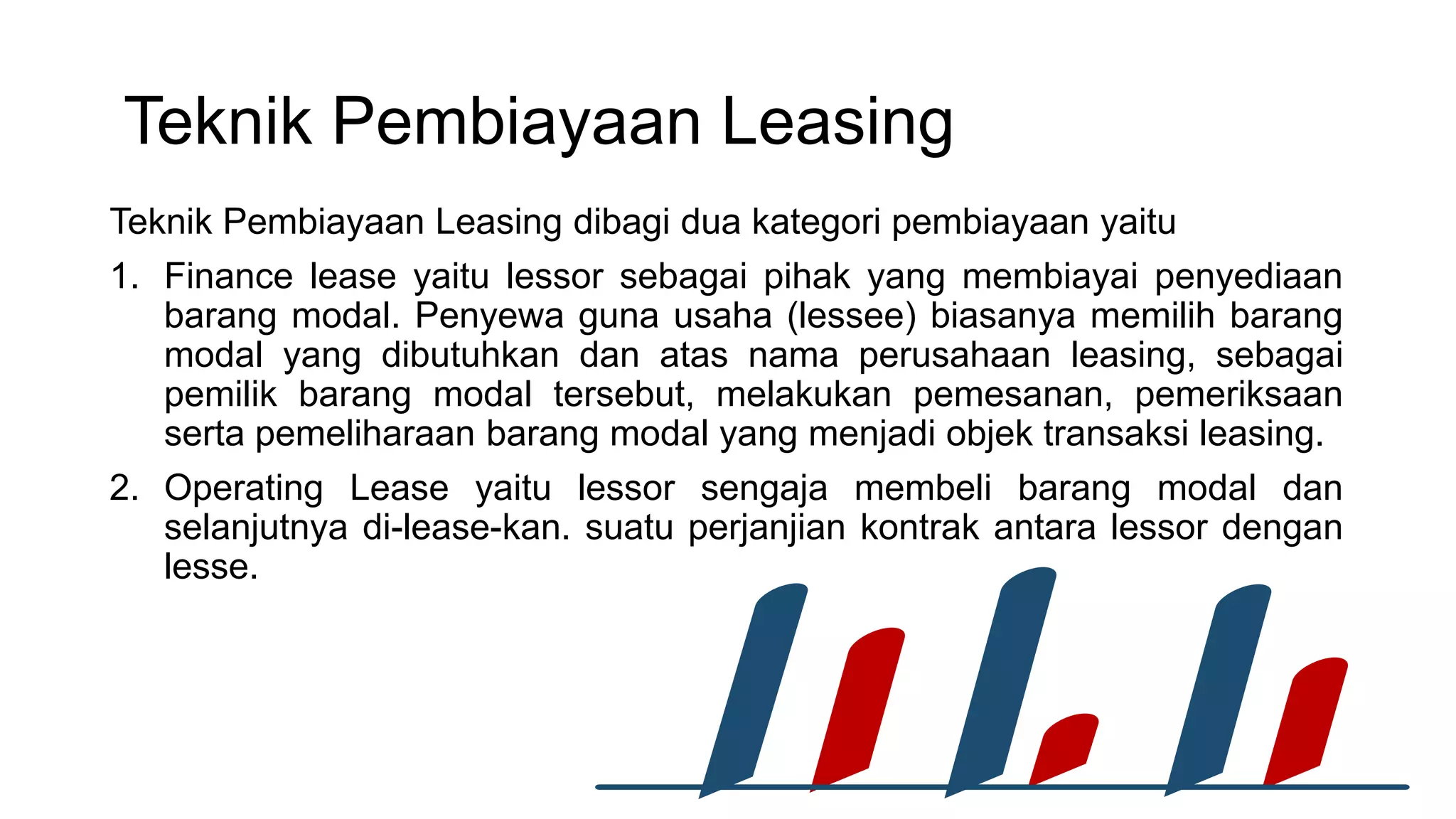 LEASING (SEWA GUNA USAHA) | PPTX