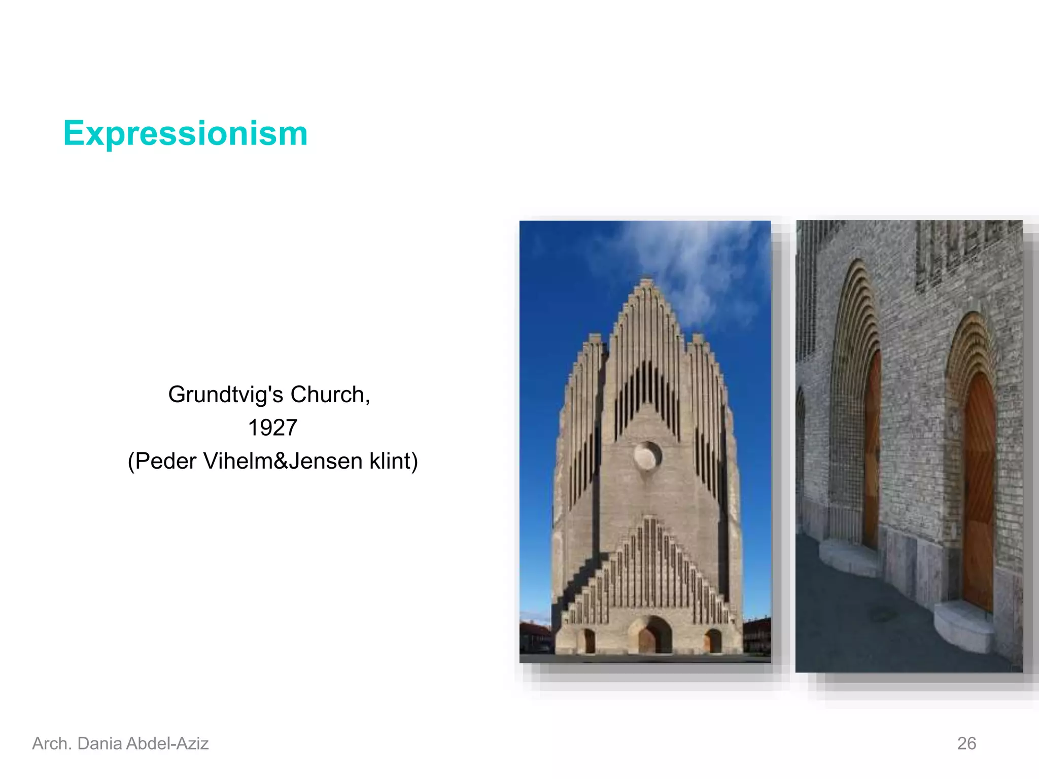 history of contemporary architecture - 11. Expressionism.ppt