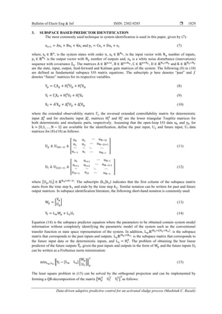 Data-driven adaptive predictive control for an activated sludge process | PDF | Internet of ...