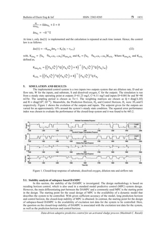 Data-driven adaptive predictive control for an activated sludge process | PDF | Internet of ...