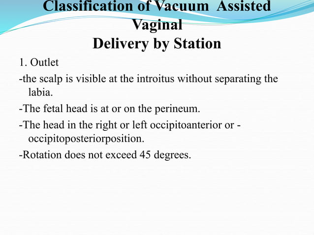 11. VACUUM DELIVERY.ppt | Pregnancy | Reproductive Health