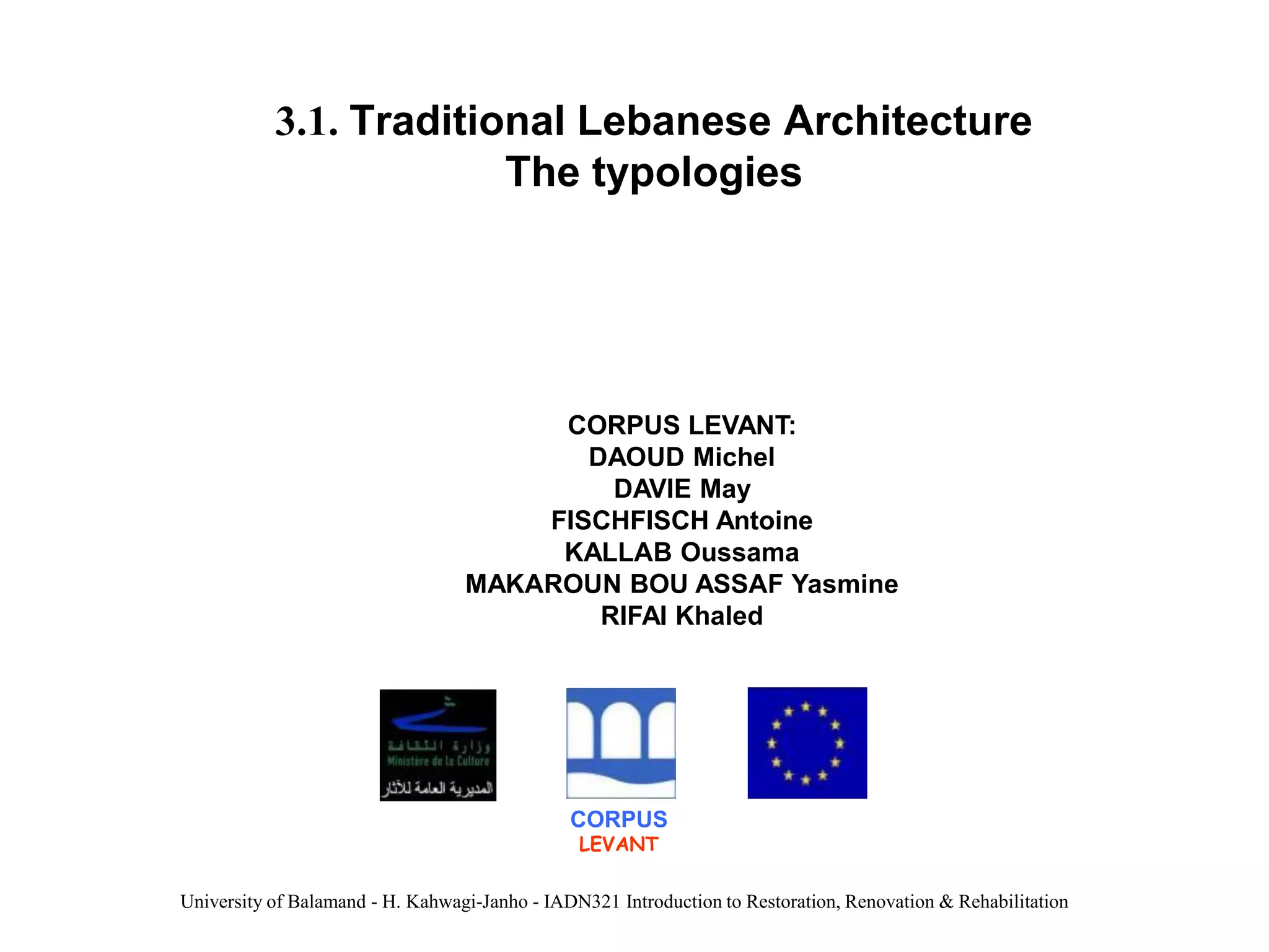 11. Lebanese Traditional Architecture-Typologies.pdf