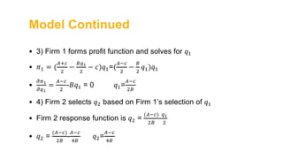 11. Stackelberg Model.pdf | Business Accounting & Finance | Business