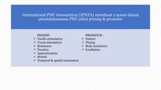 11. Proprioceptive Neuromuscular Facilitation (PNF).pptx