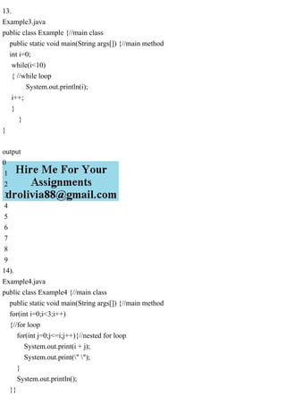 11.Example1.java public class Example1 {main class pub.pdf