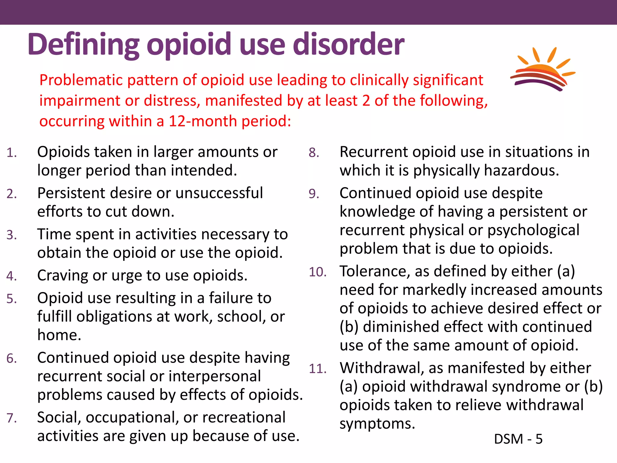 Opioid Use | PPTX