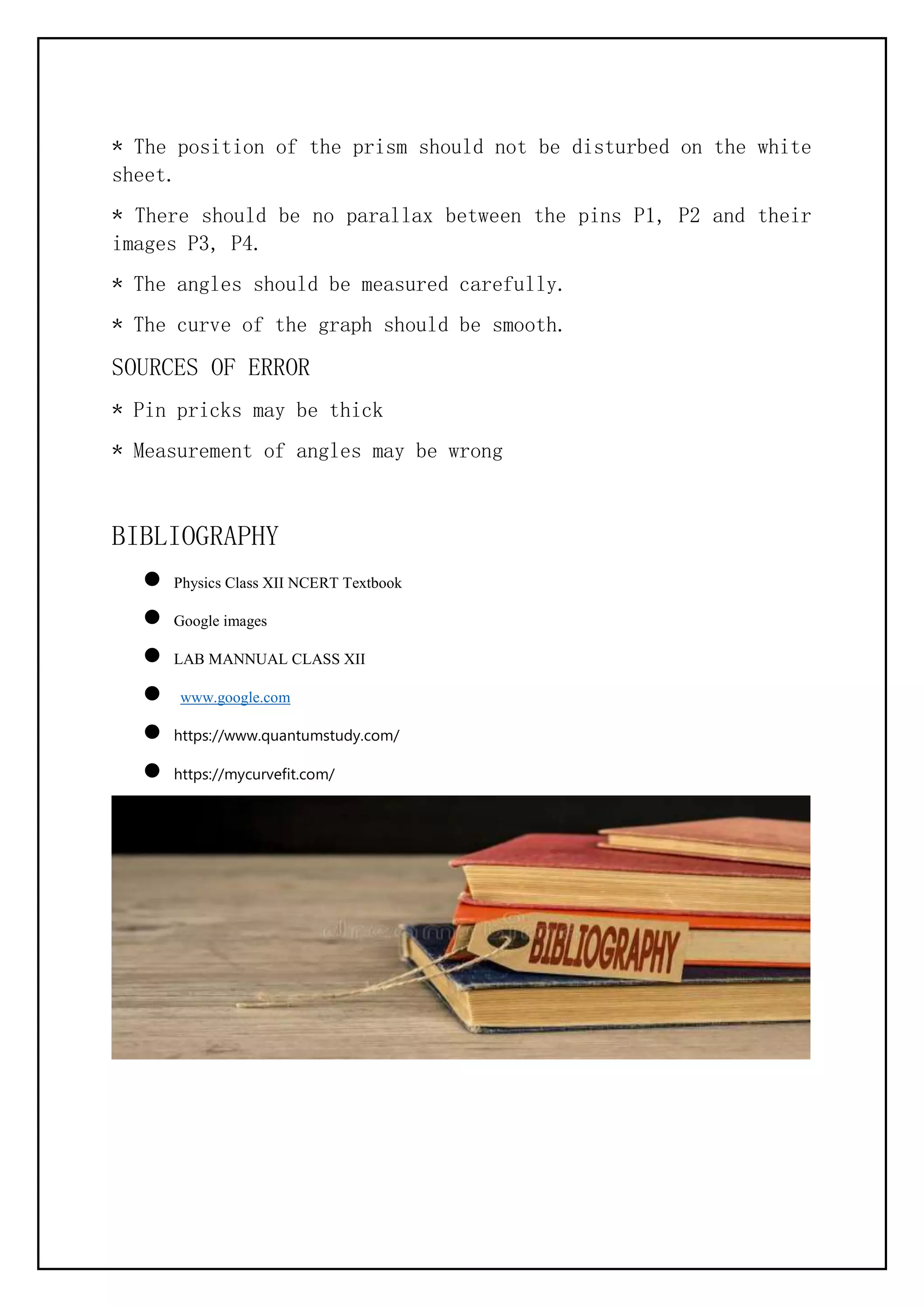 Class 12 Project PRISM AND NATURE OF LIGHT | DOCX