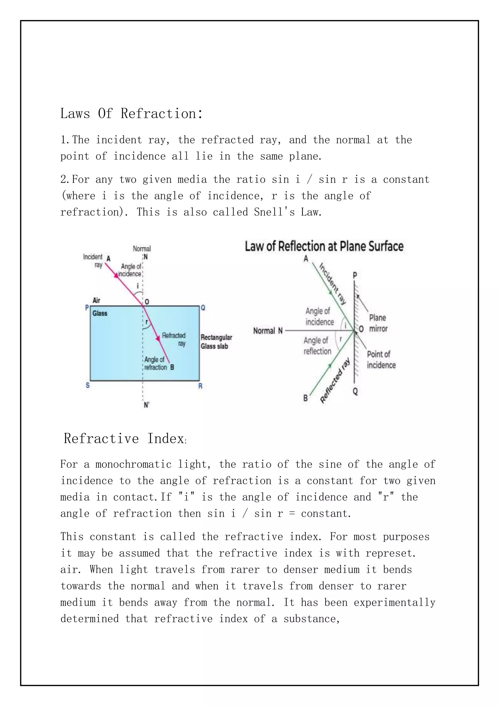 Class 12 Project PRISM AND NATURE OF LIGHT | DOCX