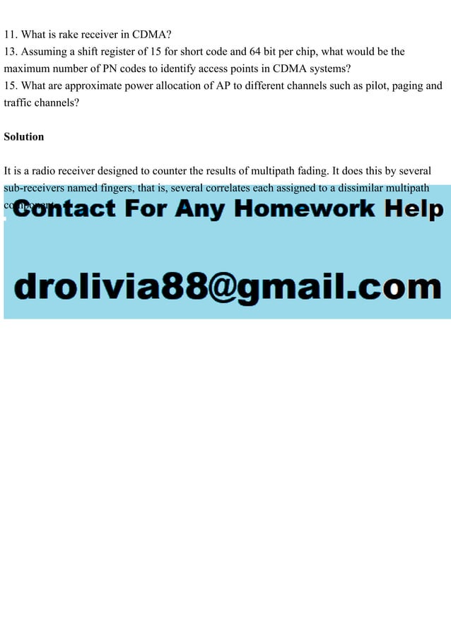 11. What is rake receiver in CDMA13. Assuming a shift register of.pdf