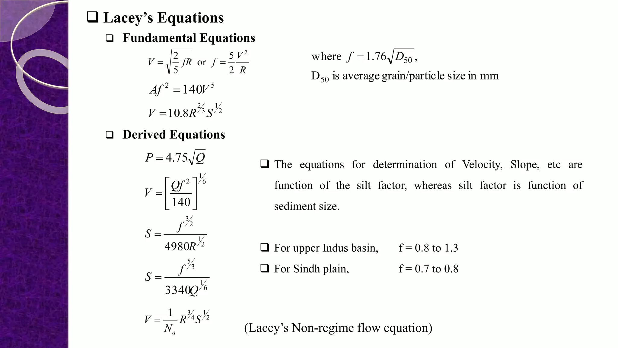 11. Silt Theories [Lacey's Theory].pdf