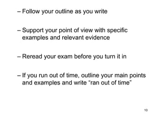 11. Short answer & Essay test items.ppt