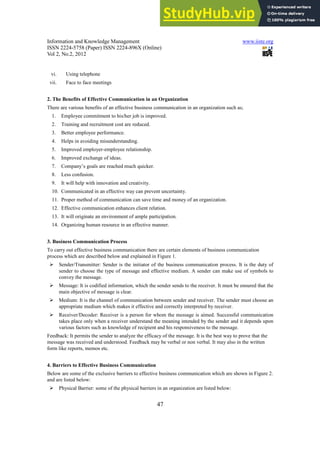 11.Achieving Success Through Effective Business Communication | PDF | Web Conferencing ...