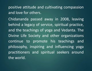 Swami Chidananda Saraswati _ Chidananda Saraswati – MBDR