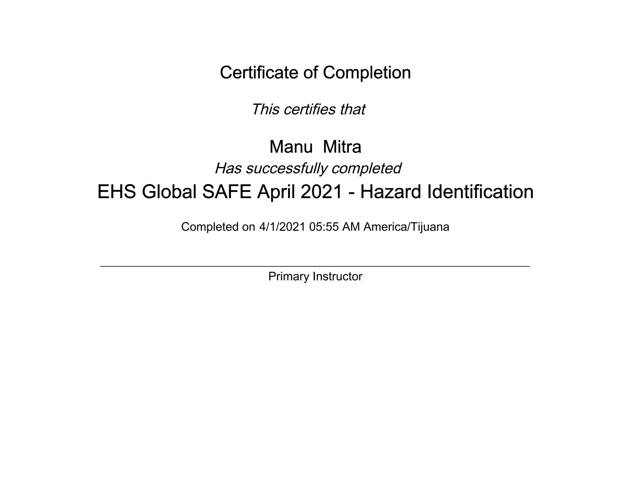 11. EHS Global SAFE | PDF