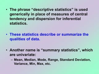 statisticsintroductionofbusinessstats.ppt