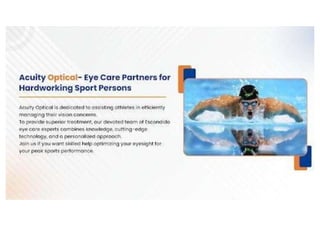 Managing Vision Needs of Athletes at Leading Escondido Eye Care Center ...
